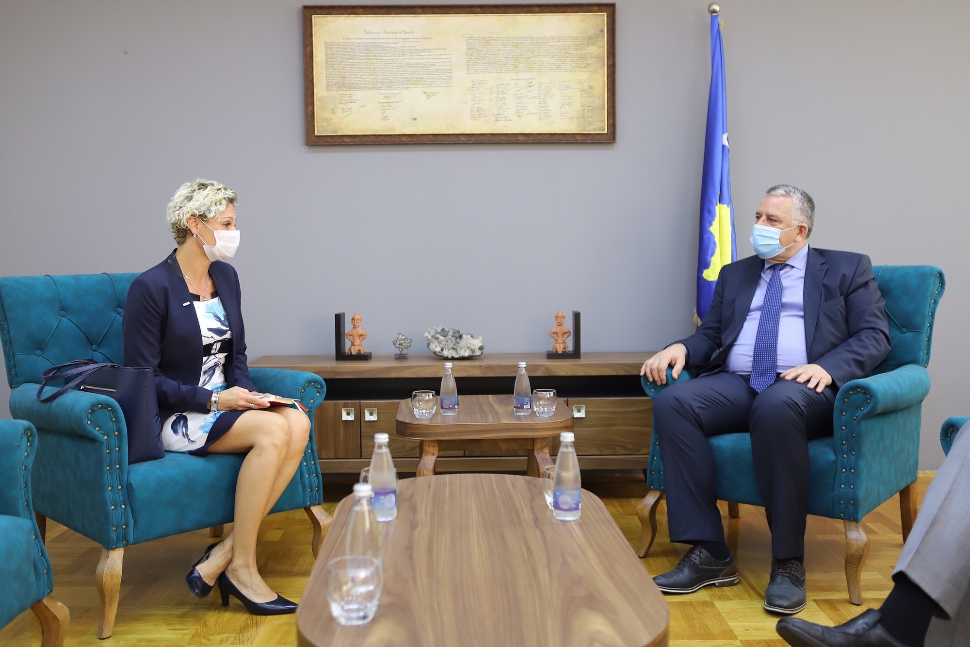 Veliu pranoi letër falënderimi nga Ministri i Punëve të Brendshme të ...