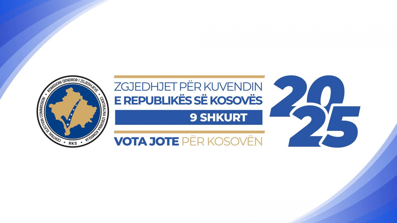 “Vota jote për Kosovën 2025” – KQZ-ja e miraton sloganin për zgjedhjet e 9 shkurtit – Ekonomia ...