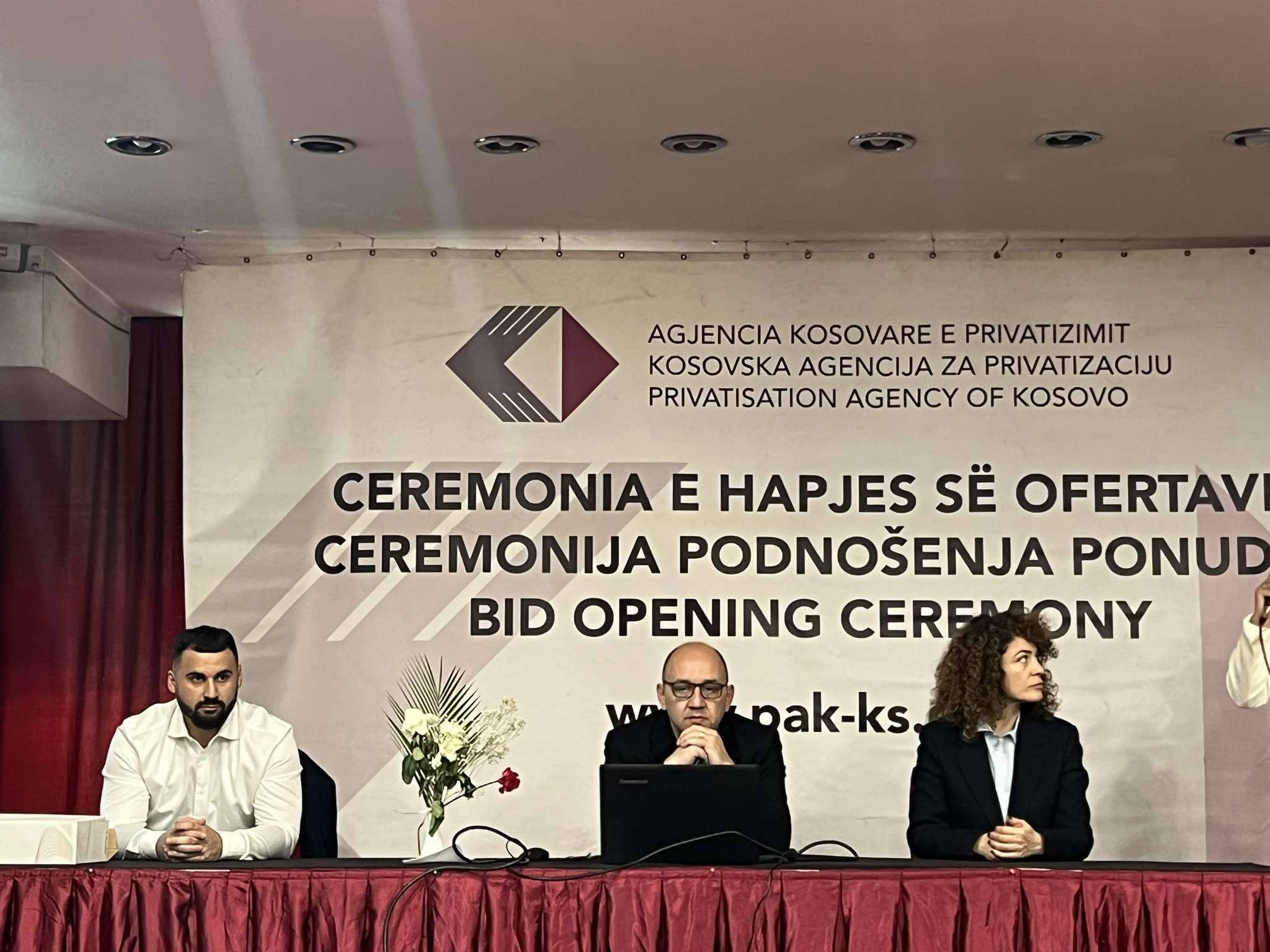 Agjencia Kosovare e Privatizimit hapi ofertat e shitjeve – Ekonomia Online