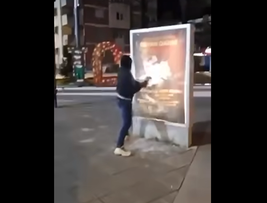 Vandalizohet posteri i komandant Lleshit, kryetari i Bujanocit: Sulm i ...